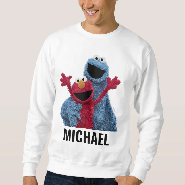 Sesame Street | Elmo & Cookie Monster Sweatshirt | Zazzle