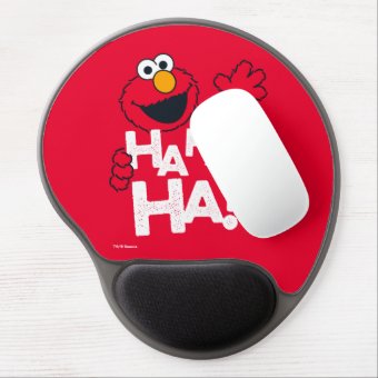 Sesame Street | Elmo - Ha Ha Ha! Gel Mouse Pad | Zazzle