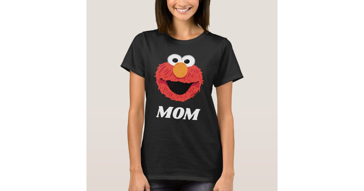 Sesame Street | Elmo Mom T-Shirt | Zazzle