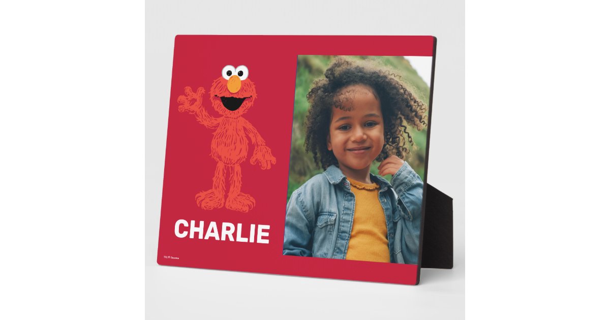 Sesame Street | Elmo Plaque | Zazzle