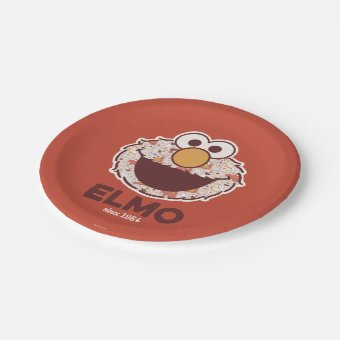 Sesame Street | Elmo Since 1984 Paper Plates | Zazzle