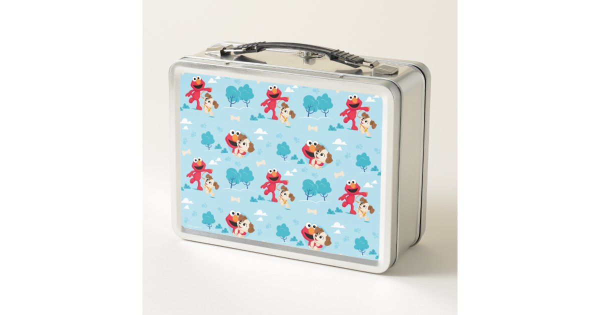 Sesame Street | Elmo & Tango Pattern Metal Lunch Box | Zazzle