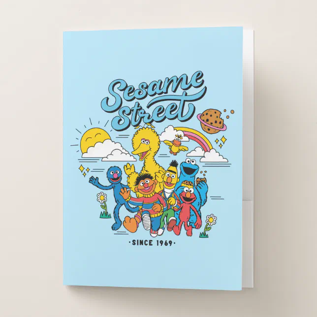 Sesame Street | Friends Since 1969 Pocket Folder | Zazzle