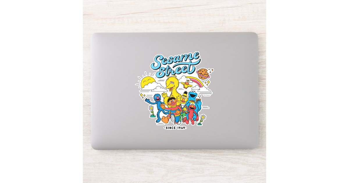 Sesame Street | Friends Since 1969 Sticker | Zazzle