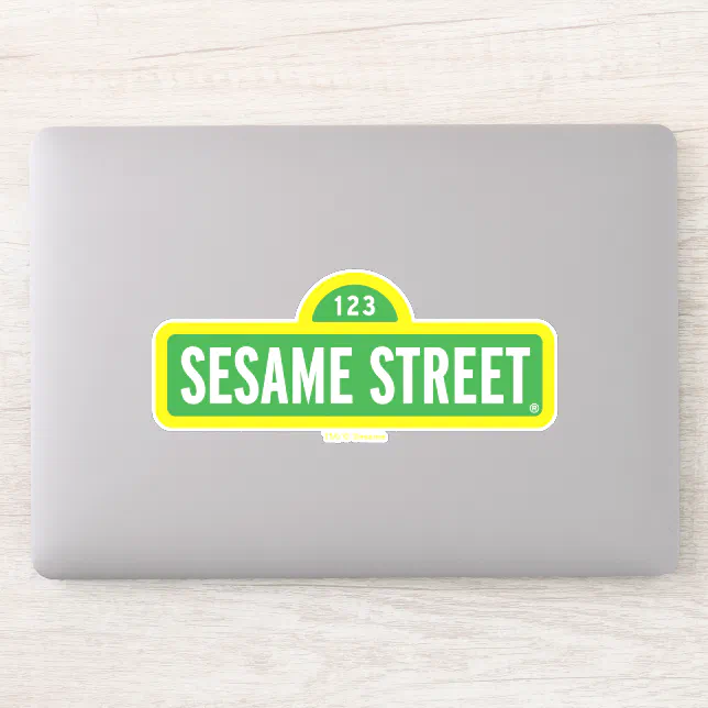 Sesame Street | Full Color Logo Sticker | Zazzle