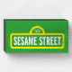 Sesame Street | Full Color Logo Wooden Box Sign | Zazzle