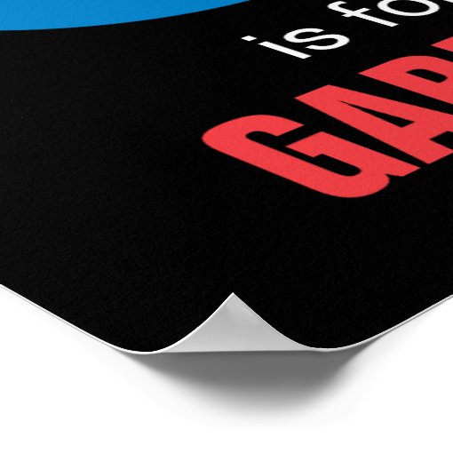 Sesame Street | G is for Grover Poster | Zazzle