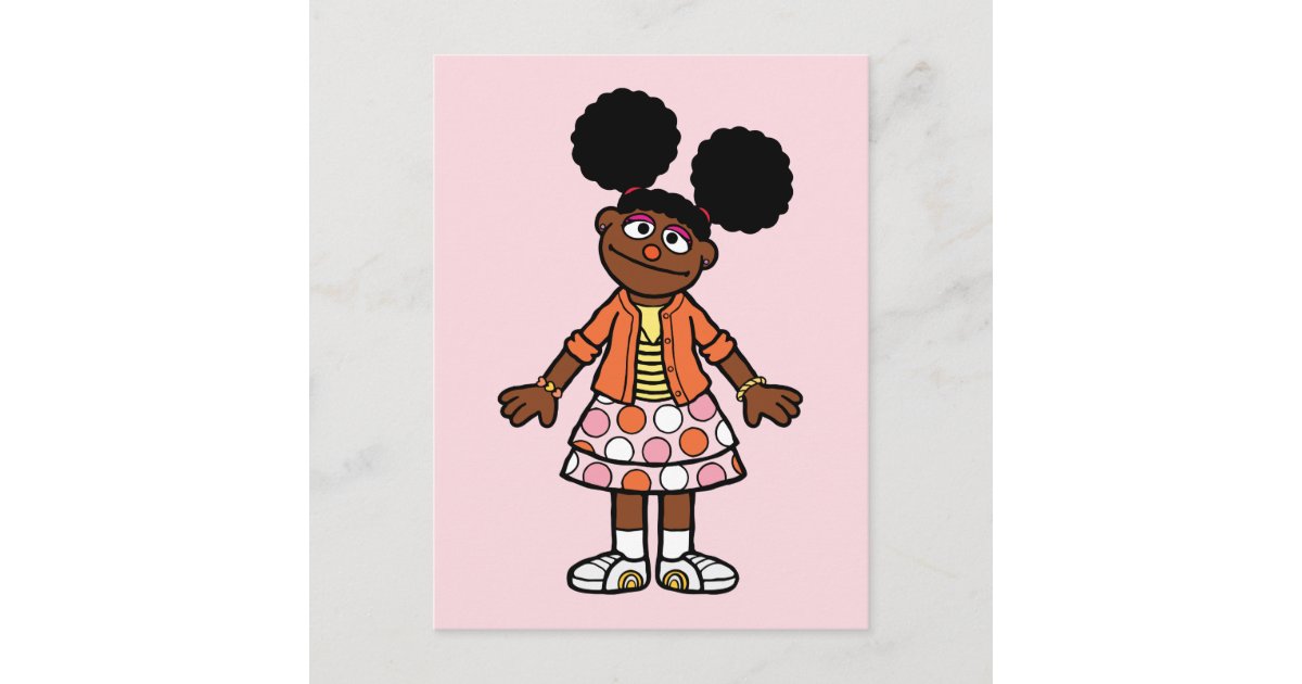Sesame Street | Gabrielle Portrait Postcard | Zazzle