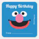 Sesame Street Grover | A Gift From - Birthday Square Sticker | Zazzle