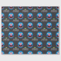 Sesame Street | Grover Birthday Chalkboard Wrapping Paper | Zazzle