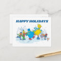 Sesame Street | Ice Skating Friends Postcard | Zazzle
