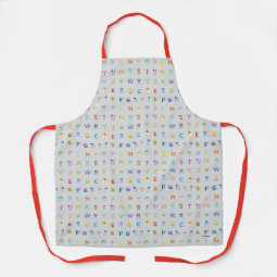 Sesame Street | Letters of the Alphabet Apron | Zazzle