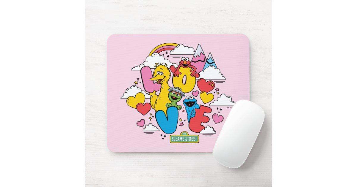 Sesame Street | Love Mouse Pad | Zazzle