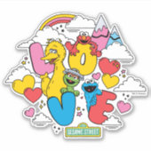 Sesame Street | Love Sticker | Zazzle