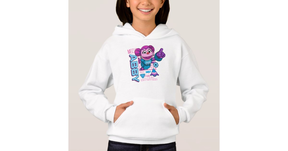 Sesame Street | Mecha Builders Abby Cadabby Hoodie | Zazzle