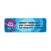 Sesame Street | Mecha Builders Abby In Action Label | Zazzle