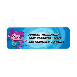 Sesame Street | Mecha Builders Abby In Action Label | Zazzle