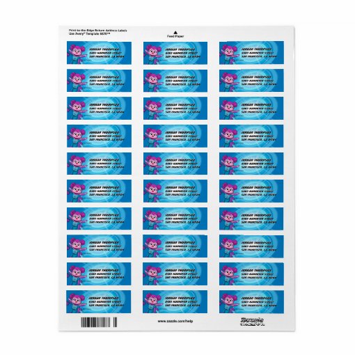 Sesame Street | Mecha Builders Abby In Action Label | Zazzle