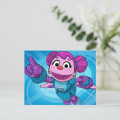 Sesame Street | Mecha Builders Abby Postcard | Zazzle