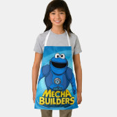 Sesame Street | Mecha Builders Cookie In Action Apron | Zazzle