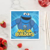 Sesame Street | Mecha Builders Cookie In Action Napkins | Zazzle