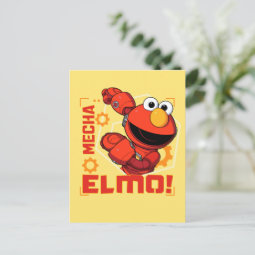 Sesame Street | Mecha Builders Elmo Design Postcard | Zazzle