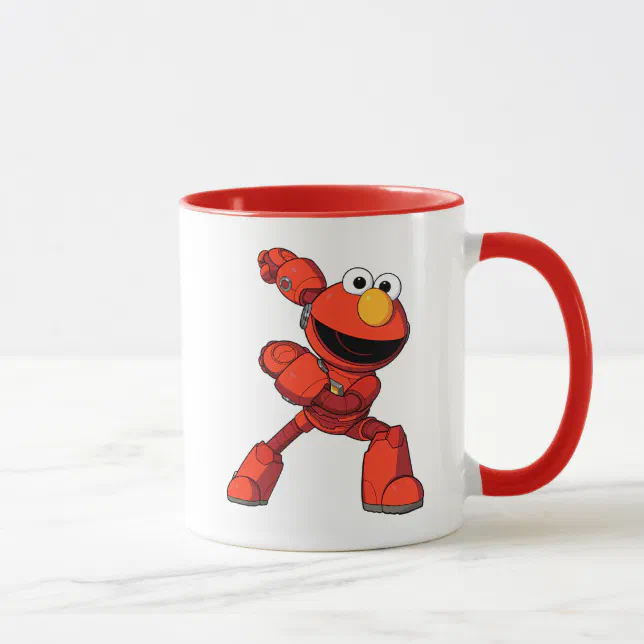 Sesame Street | Mecha Builders Elmo Mug | Zazzle
