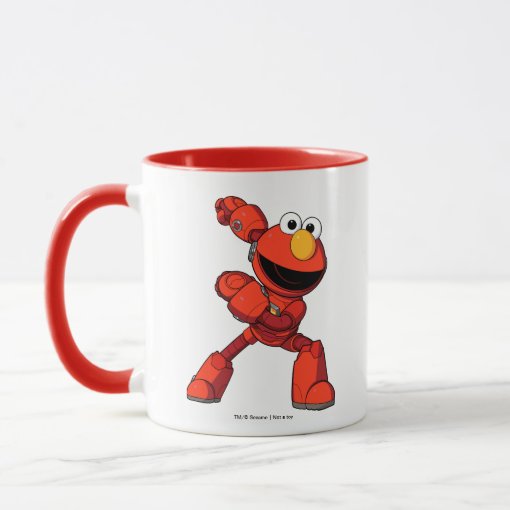 Sesame Street | Mecha Builders Elmo Mug | Zazzle