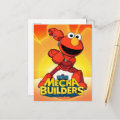 Sesame Street | Mecha Builders Elmo Postcard | Zazzle