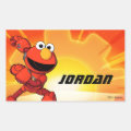 Sesame Street | Mecha Builders Elmo Rectangular Sticker | Zazzle