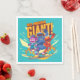 Sesame Street | Mecha Builders Go Mecha Giant! Napkins | Zazzle