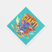 Sesame Street | Mecha Builders Go Mecha Giant! Napkins | Zazzle