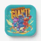 Sesame Street | Mecha Builders Go Mecha Giant! Paper Plates | Zazzle