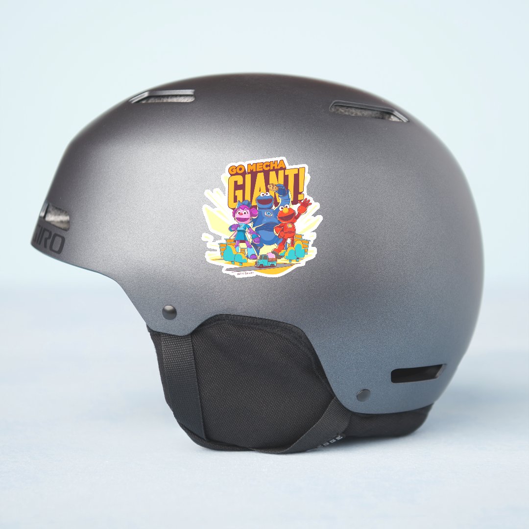 Sesame Street | Mecha Builders Go Mecha Giant! Sticker | Zazzle