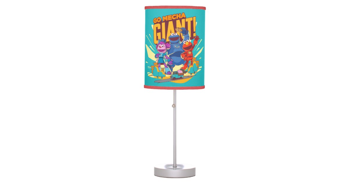 Sesame Street | Mecha Builders Go Mecha Giant! Table Lamp | Zazzle