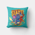 Sesame Street | Mecha Builders Go Mecha Giant! Throw Pillow | Zazzle