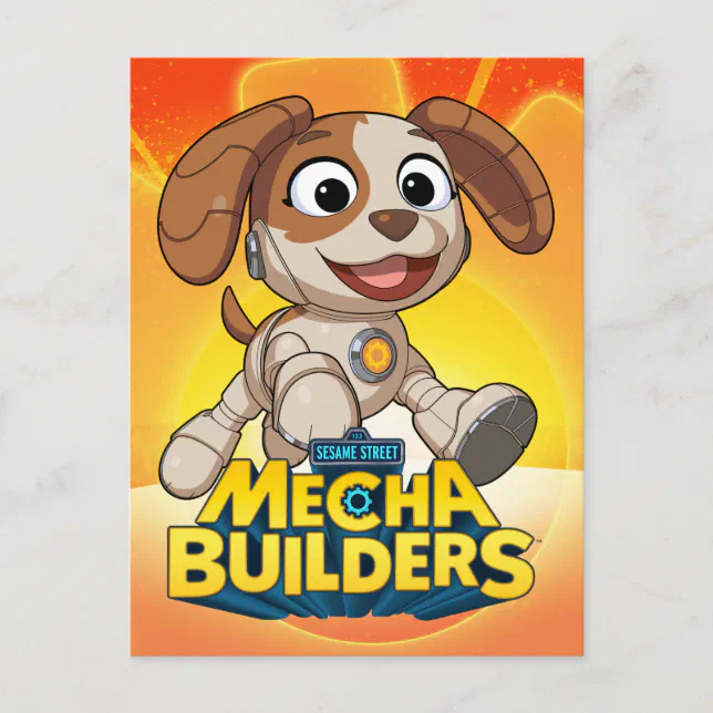 Sesame Street | Mecha Builders Tango In Action Postcard | Zazzle
