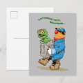 Sesame Street | Oscar & Bruno the Garbage Man Postcard | Zazzle