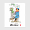 Sesame Street | Oscar & Bruno the Garbage Man Sticker | Zazzle