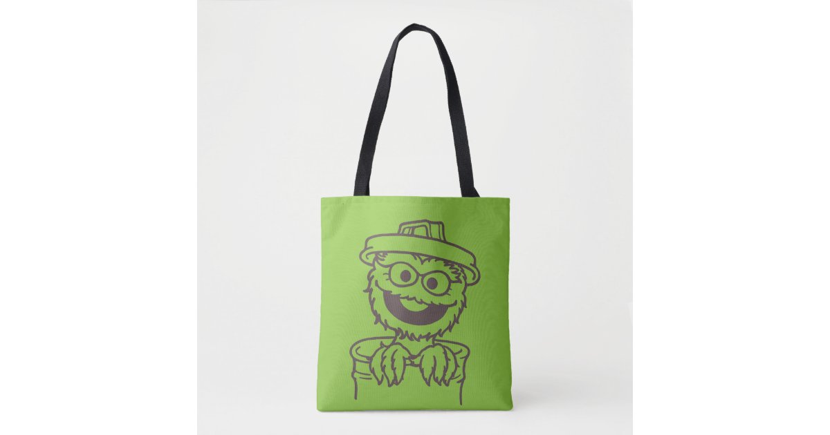 Sesame Street | Oscar the Grouch Bright Tote Bag | Zazzle