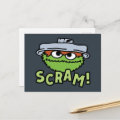 Sesame Street | Oscar the Grouch Scram! Postcard | Zazzle