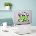 Sesame Street | Oscar the Grouch Scram! Sticker | Zazzle