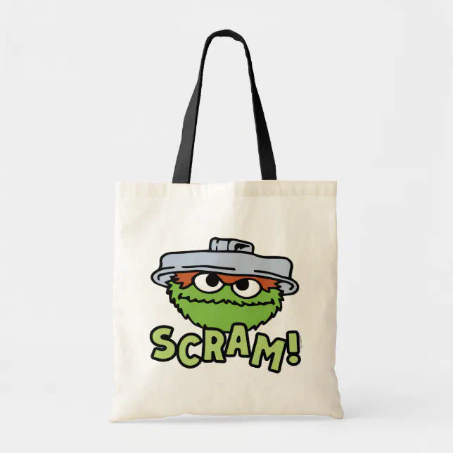 Sesame Street | Oscar the Grouch Scram! Tote Bag | Zazzle