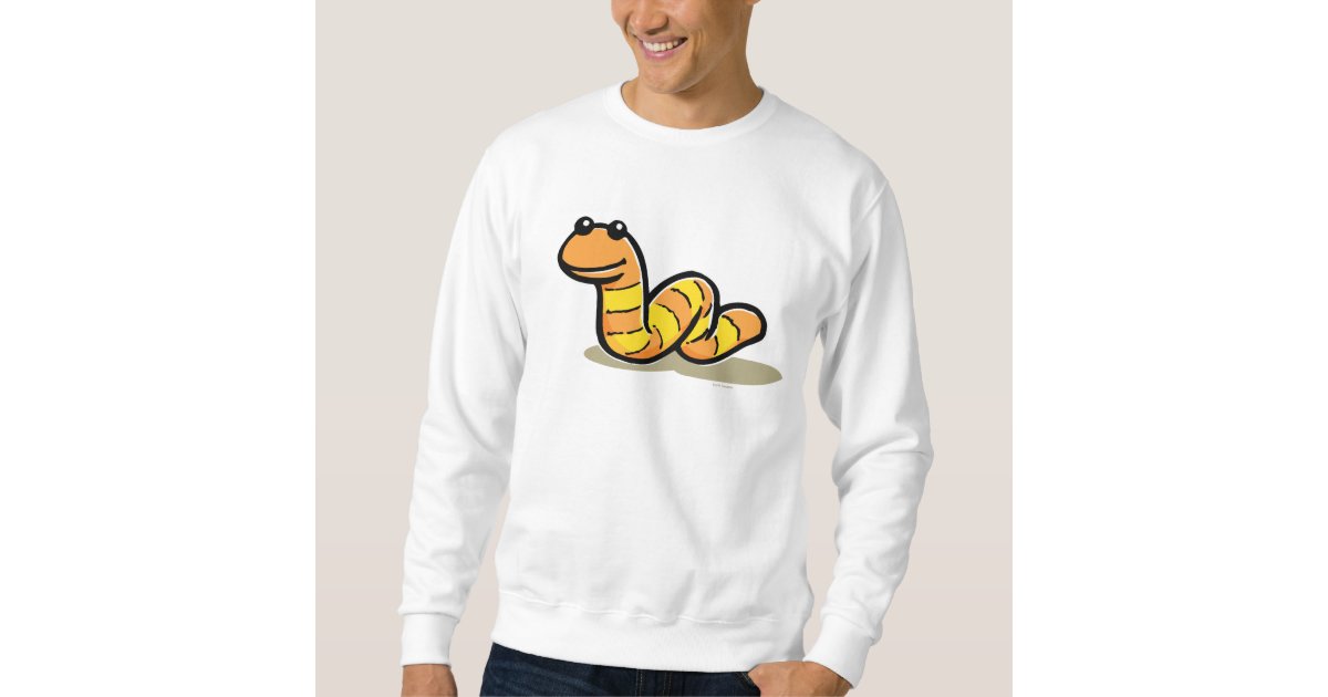 Sesame Street Oscars Slimey The Worm Sweatshirt Zazzle 7898