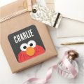 Sesame Street | Personalized Elmo Big Face Square Sticker | Zazzle