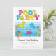 Sesame Street | Pool Party Summer Swim Birthday Invitation | Zazzle