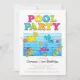 Sesame Street | Pool Party Summer Swim Birthday Invitation | Zazzle