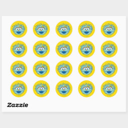 Sesame Street | Rosita Smile Classic Round Sticker | Zazzle