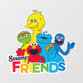 Sesame Street | Sesame Friends Window Cling | Zazzle