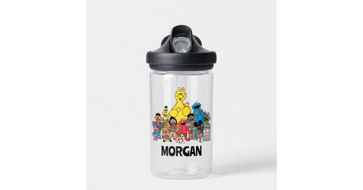 Sesame Street | Sesame Pals Add Your Name Water Bottle | Zazzle